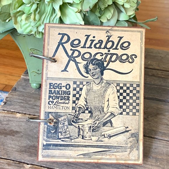 Kitchen | Vintage Ringbound Olde Time Cook Book 1982 | Poshmark